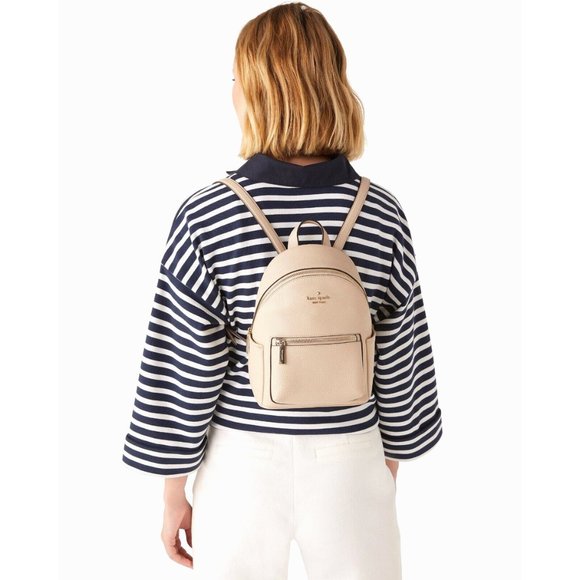 kate spade | Bags | New Kate Spade Leila Pebbled Leather Mini Dome ...